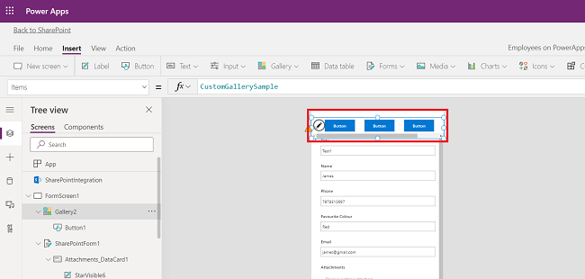 Tabbed Form in Power Apps - Softree Technology