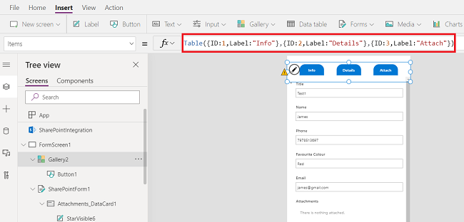 Tabbed Form in Power Apps - Softree Technology