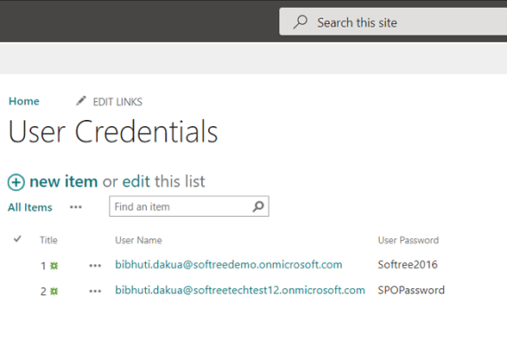 Create power apps login screen using credentials from SharePoint list - Softree Technology