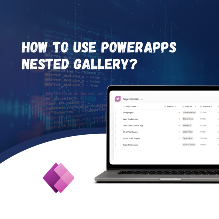 How to Use PowerApps Nested Gallery? [With Examples] - Softree Technology