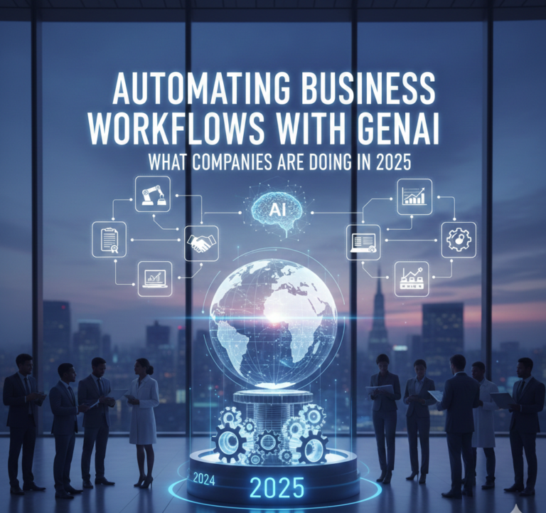 Automating Business Workflows with GenAI: What Companies Are Doing in 2025 - Softree Technology